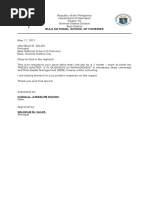 Justification Letter Biometric March 2018 | PDF