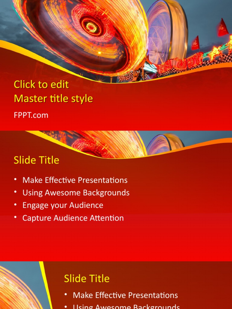 Entertainment Template 16x9 | PDF