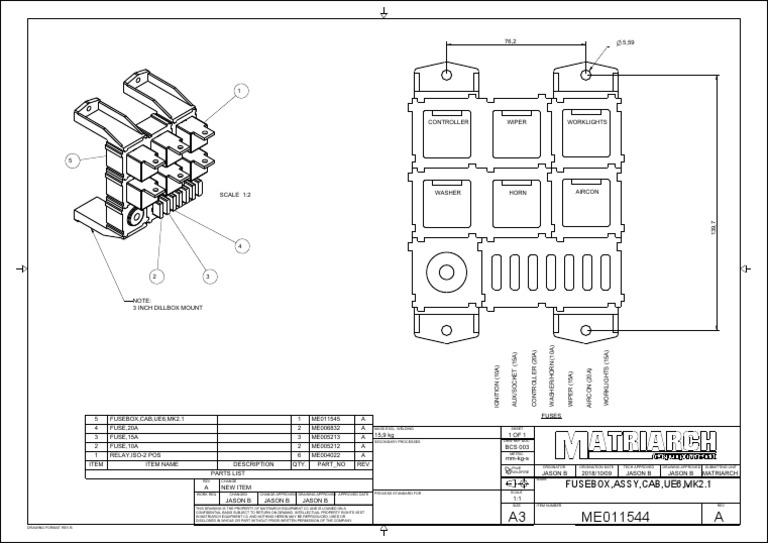 me011544-A-FUSEBOX-LAYOUT NW | PDF