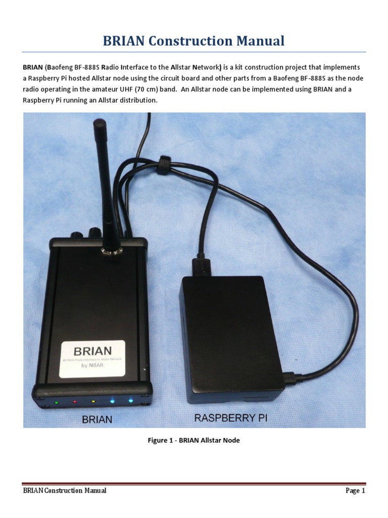 BRIAN Construction Manual v1.02 1 | PDF | Electrical Connector ...