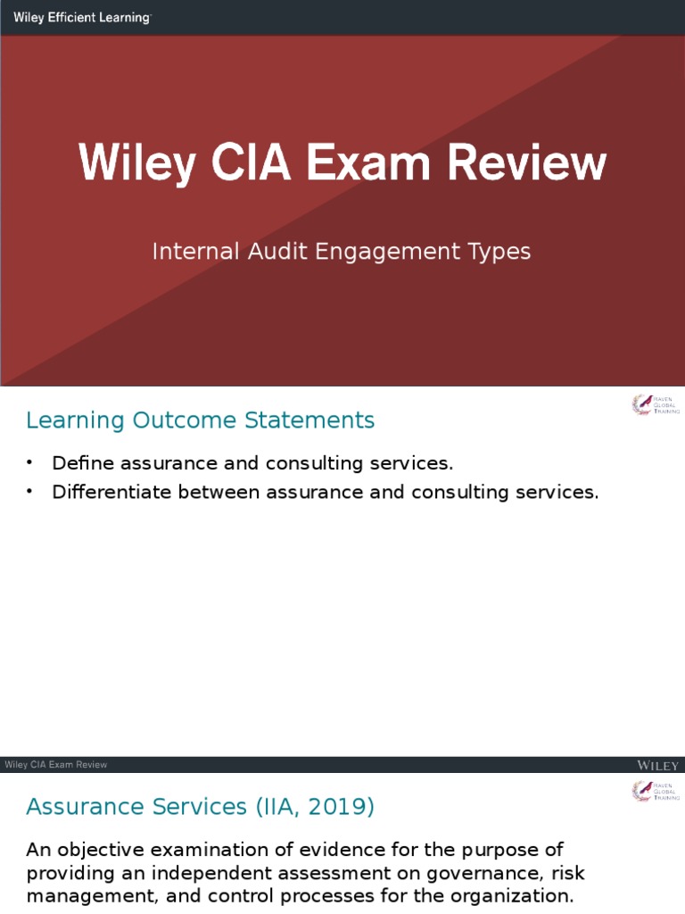 I.1.E.i Internal Audit Engagement Types | PDF