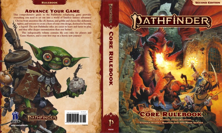 Pathfinder Core Rulebook: An Essential Guide to Roleplaying Adventure ...