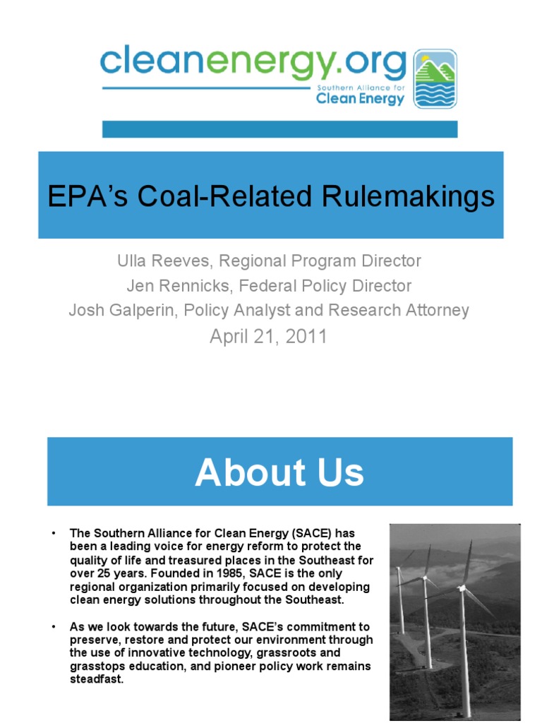 11 04 EPA Rule Making Webinar | PDF | Clean Air Act (United States ...