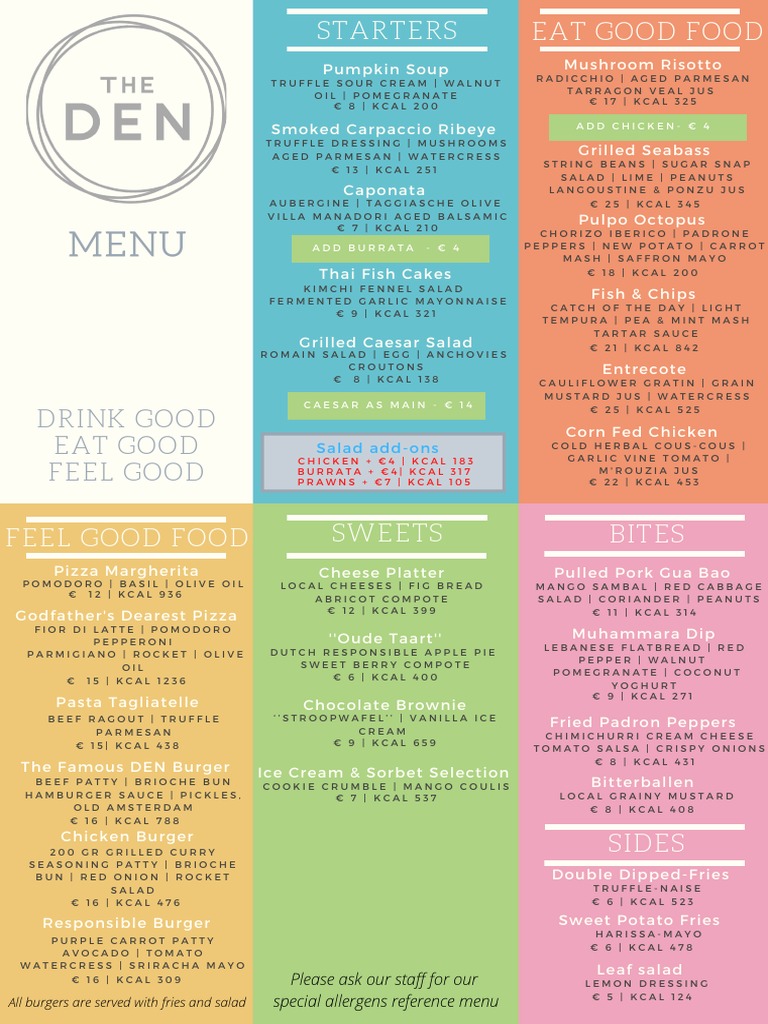 Drink Good Eat Good Feel Good: Salad Add-Ons | PDF | Salad | Hamburgers