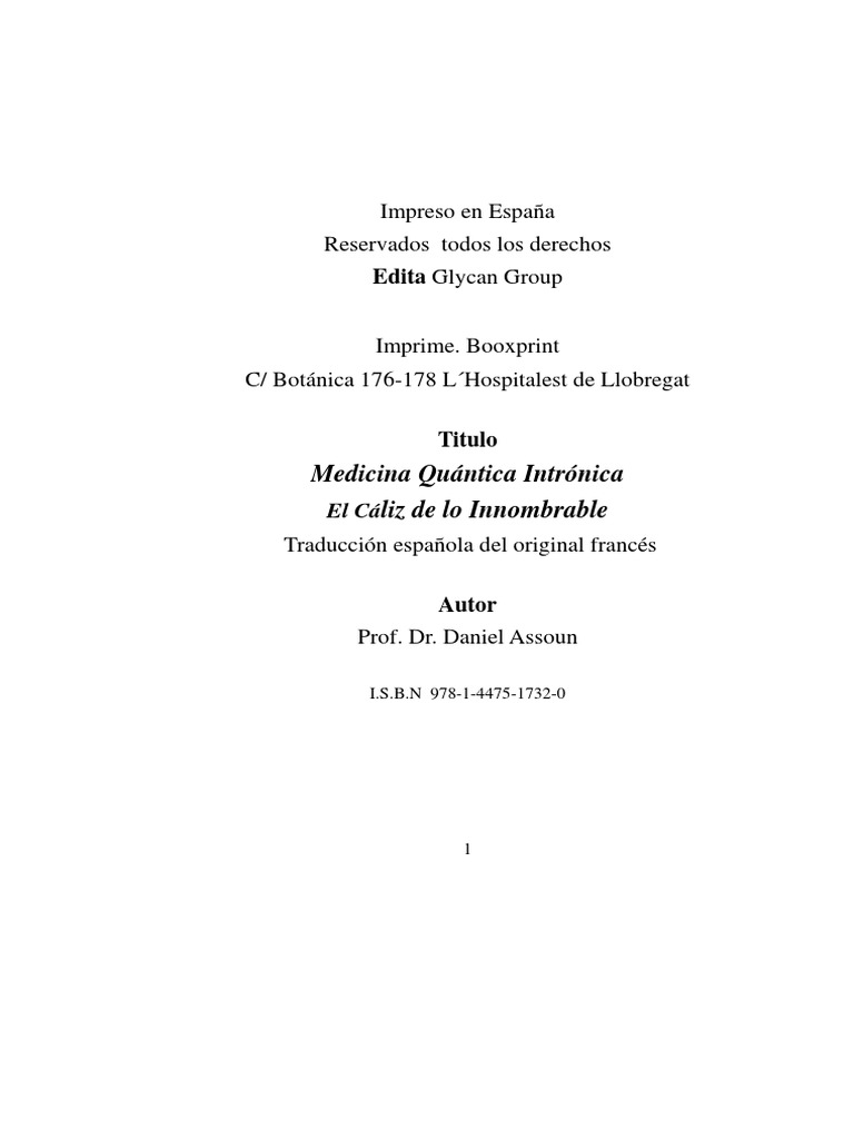 Medicina-Quantica Lo-Innombrable Andre Malby | PDF | Importar | Estrellas