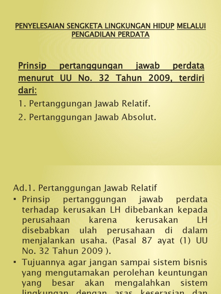 Penyelesaian Sengketa | PDF