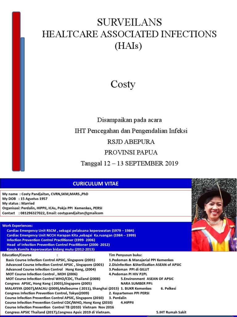 SURVEILANS HAIs | PDF | Health Sciences | Diseases And Disorders