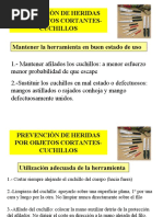 Uso Correcto Del Cutter | PDF