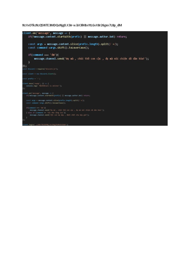 Token Discord | PDF