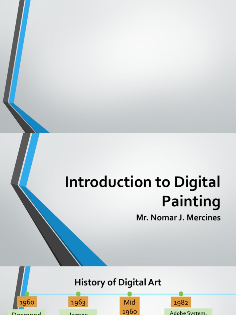 Introduction To Digital Painting | PDF