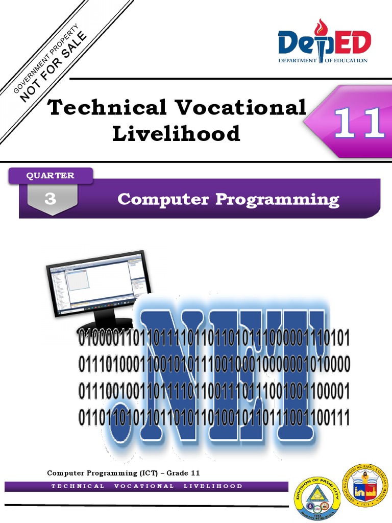 TVL Comprog11 q3 m3 | PDF | Window (Computing) | Class (Computer Programming)