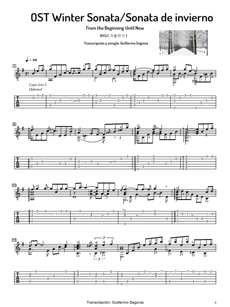 OST Winter Sonata/Sonata de Invierno: From The Beginning Until Now ...