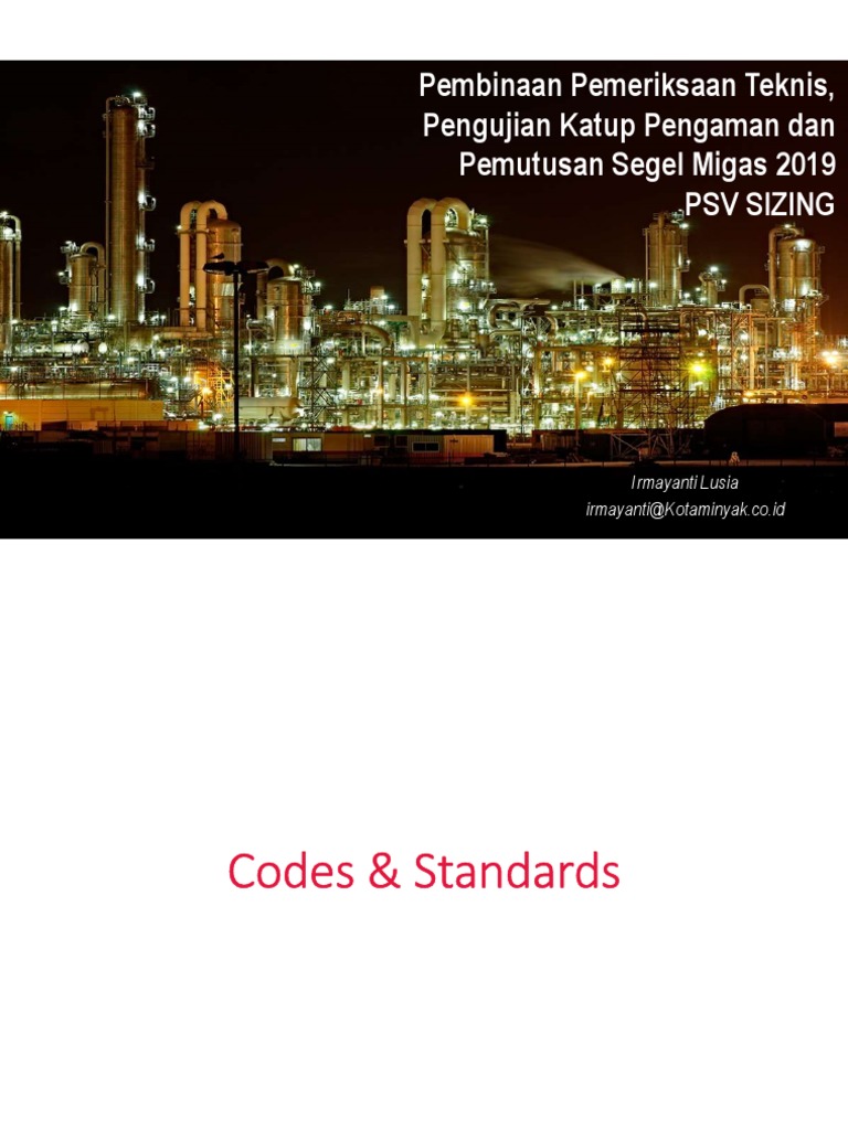 PSV Sizing | PDF | Valve | Fluid Mechanics