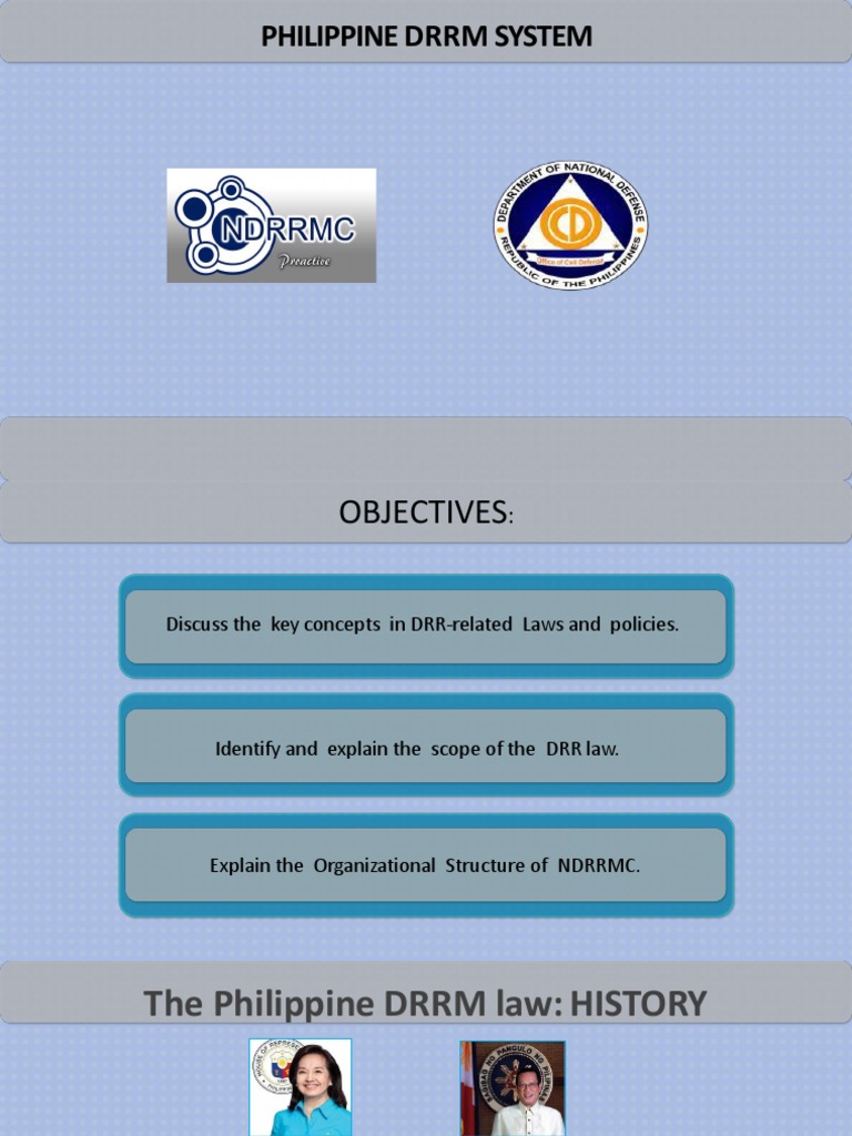 Lesson 3 - The Philippine DRRM System | PDF | Emergency Management | Disaster Risk Reduction