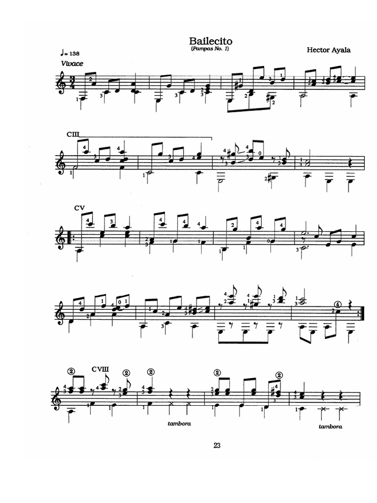 Bailecito - Ayala | PDF