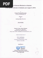 Synopsis Template IGNOU - MMPP001 | PDF | Statistics | Sampling ...