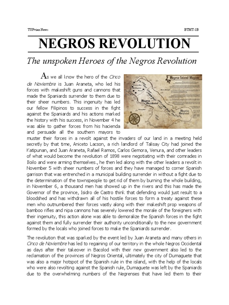 The Unsung Heroes of the Negros Revolution: The Ordinary Townspeople ...