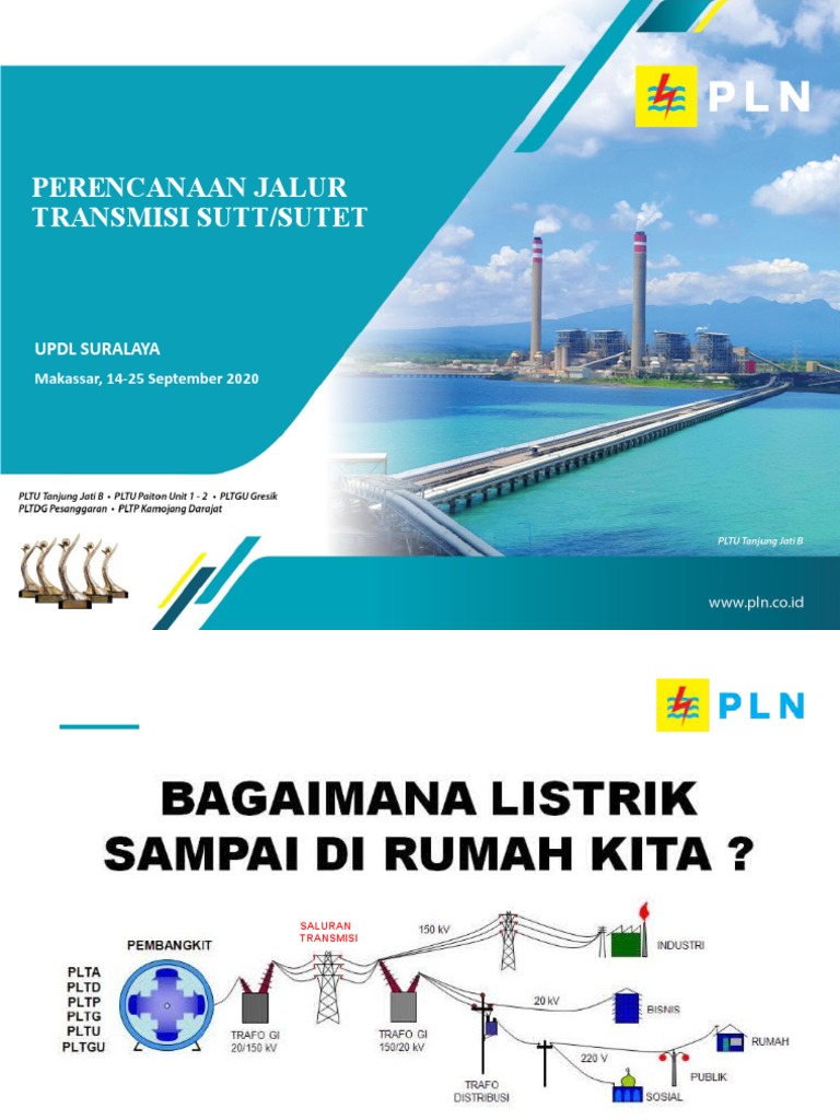 Perencanaan Jalur Transmisi SUTT/SUTET | PDF