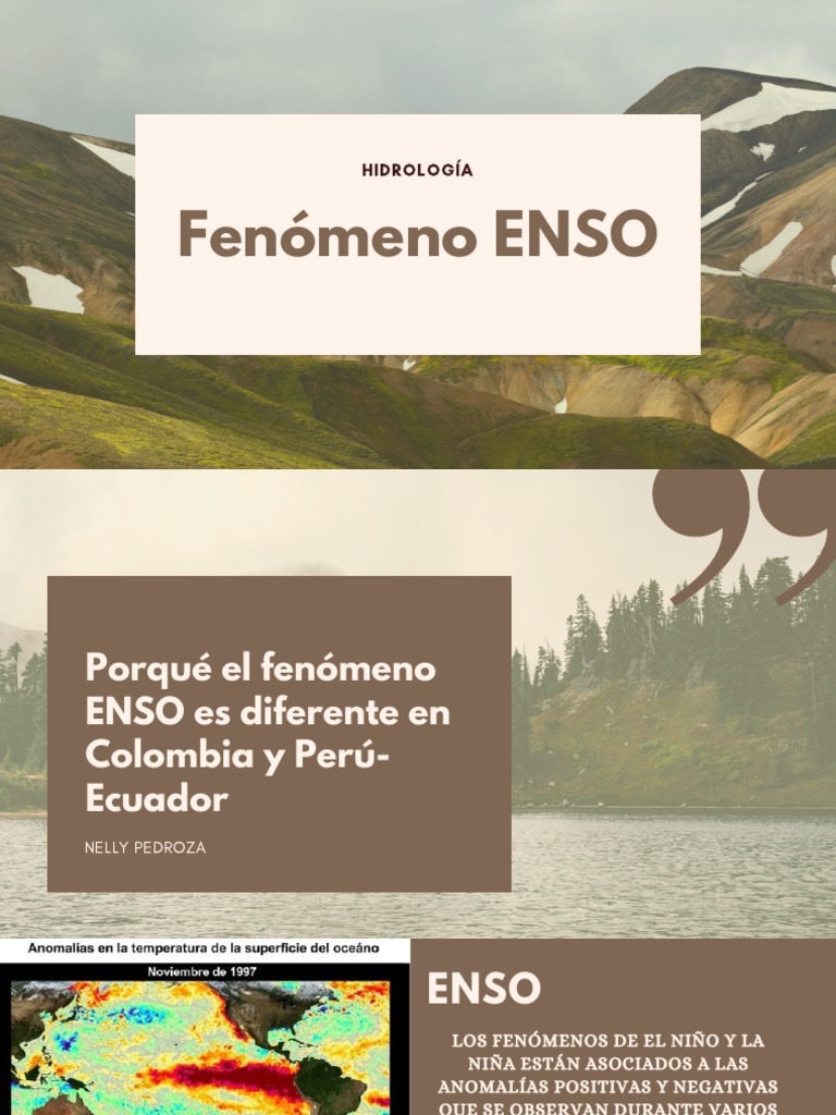 Fenómeno ENSO | PDF