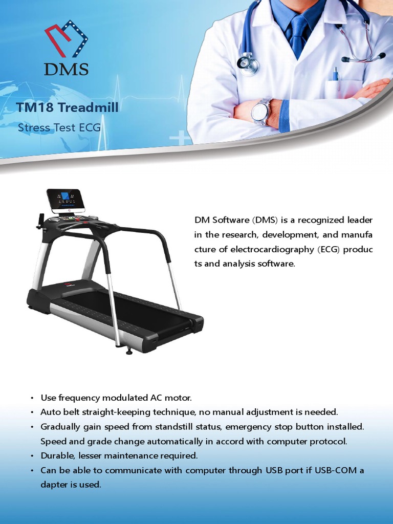 TM18 Treadmill Stress Test Overview | PDF