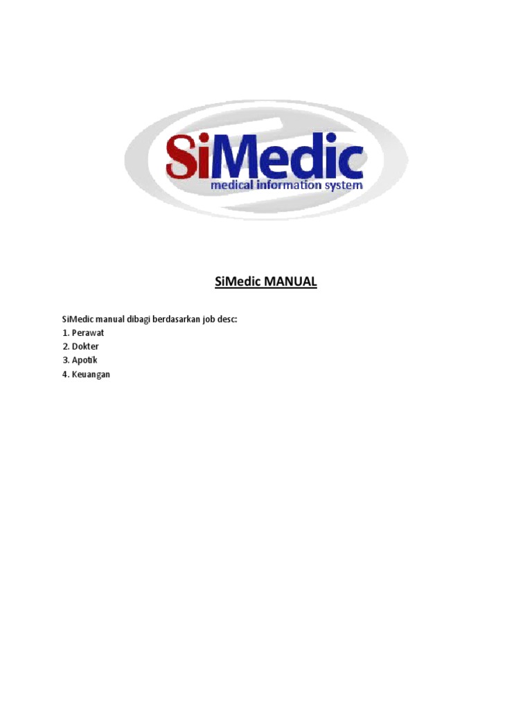 Simedic Manual | PDF | Pengembangan Diri | Kesehatan Holistik