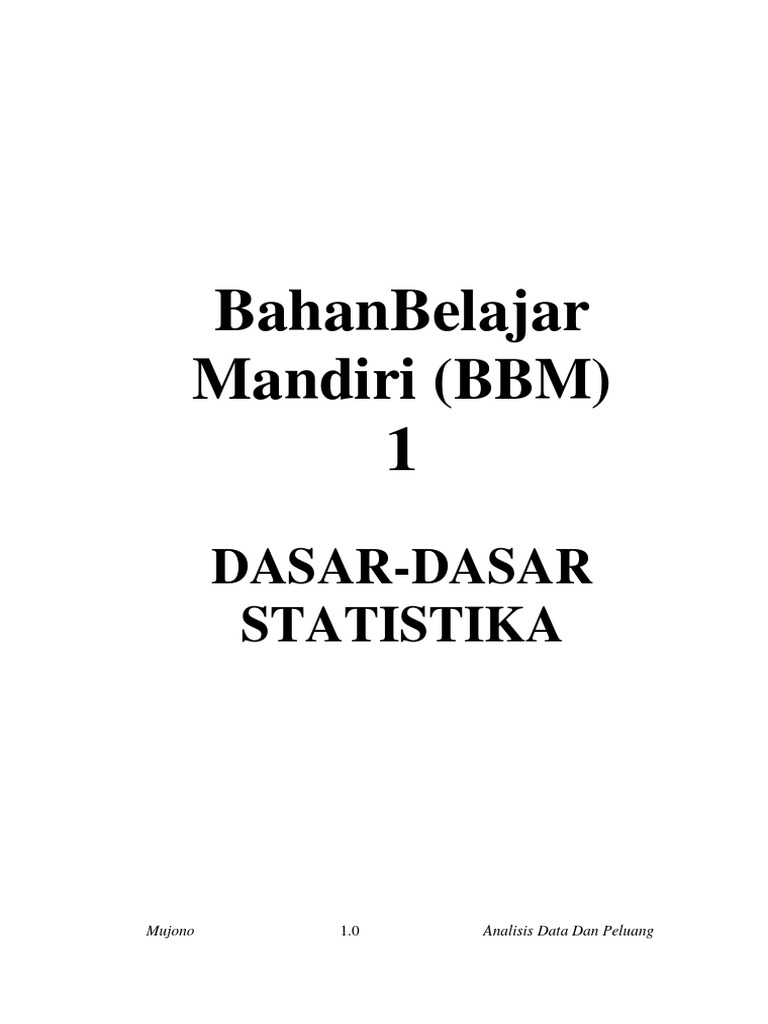 BBM 1 | PDF | Karier & Perkembangan | Ilmu Sosial