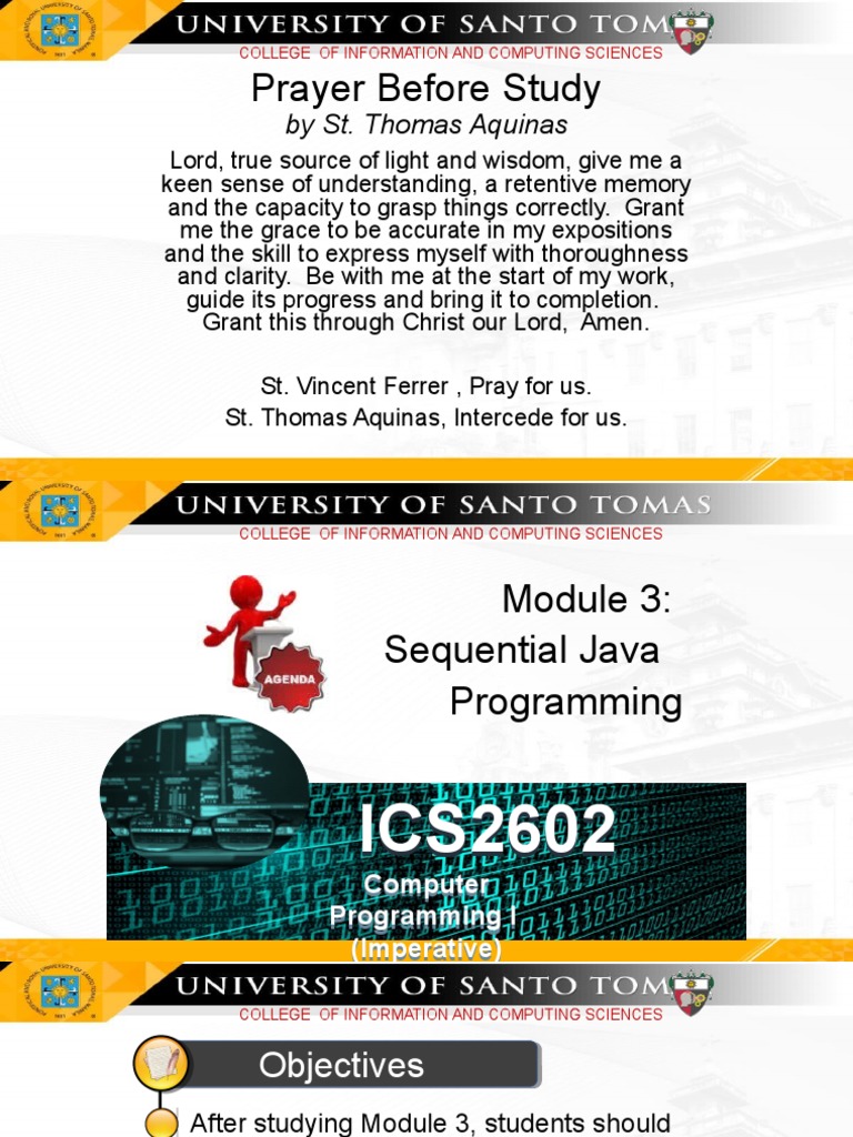 Module 3 Sequential Java Programming Pdf Java Programming 1665