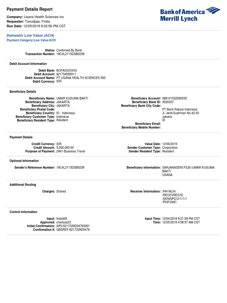 Payment Proof - SarjanaSeni Film | PDF | Payments | Debit Card