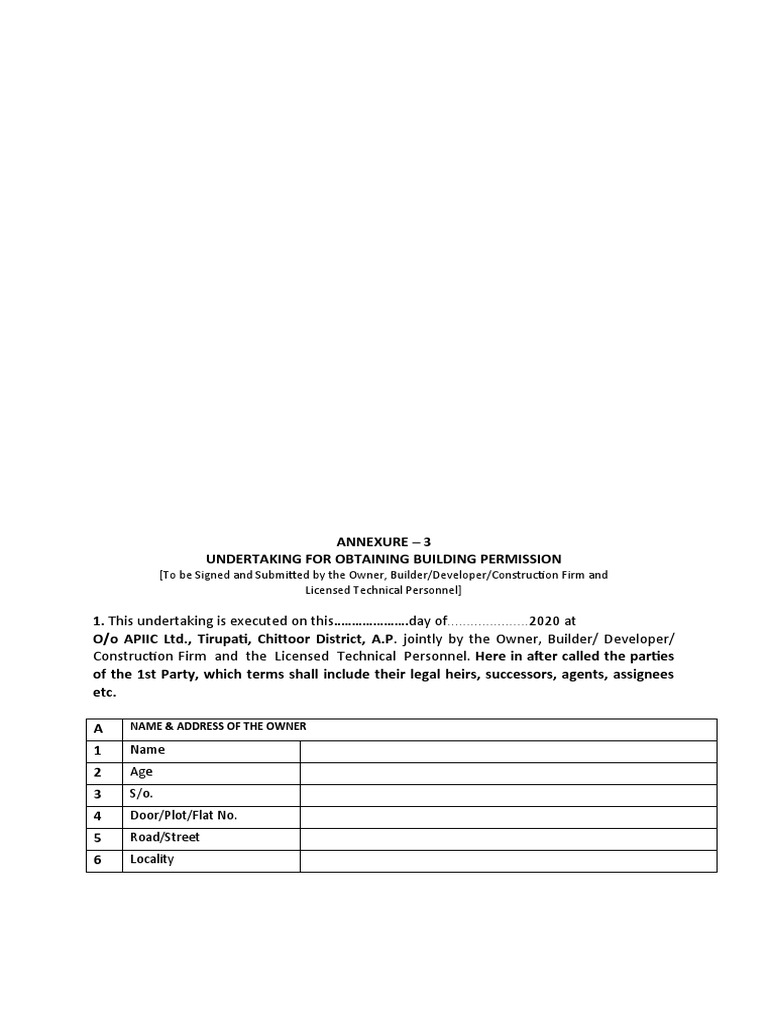 Annexure - 3 Omni 123 | PDF | Architect | Engineer