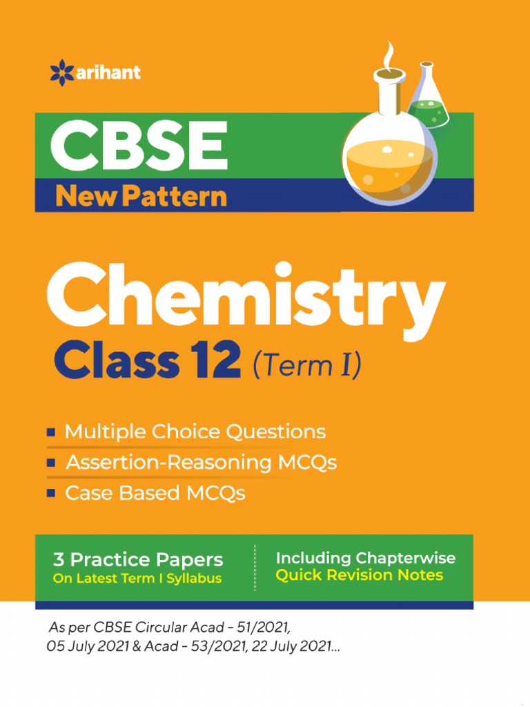 Arihant Chemistry Class 12 Term 1 | PDF