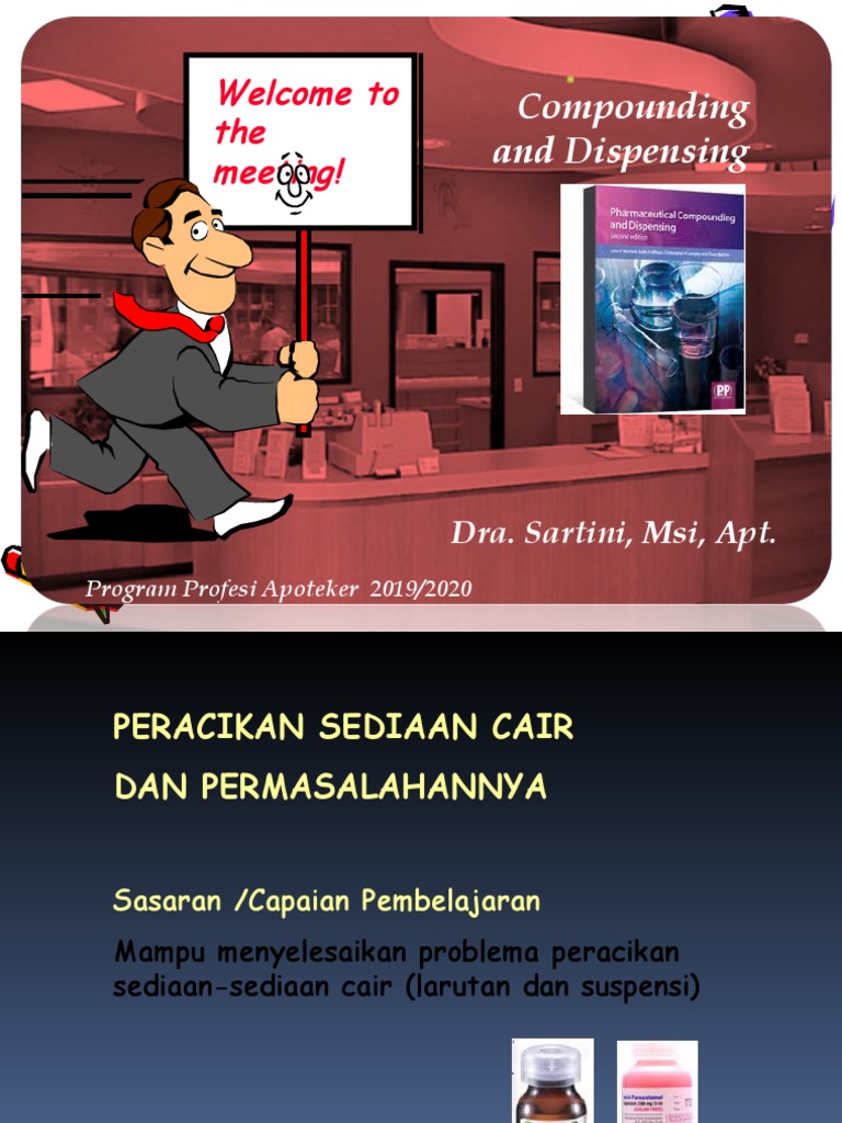 Peracikan Sediaa Cair Dan Permasalahannya | PDF