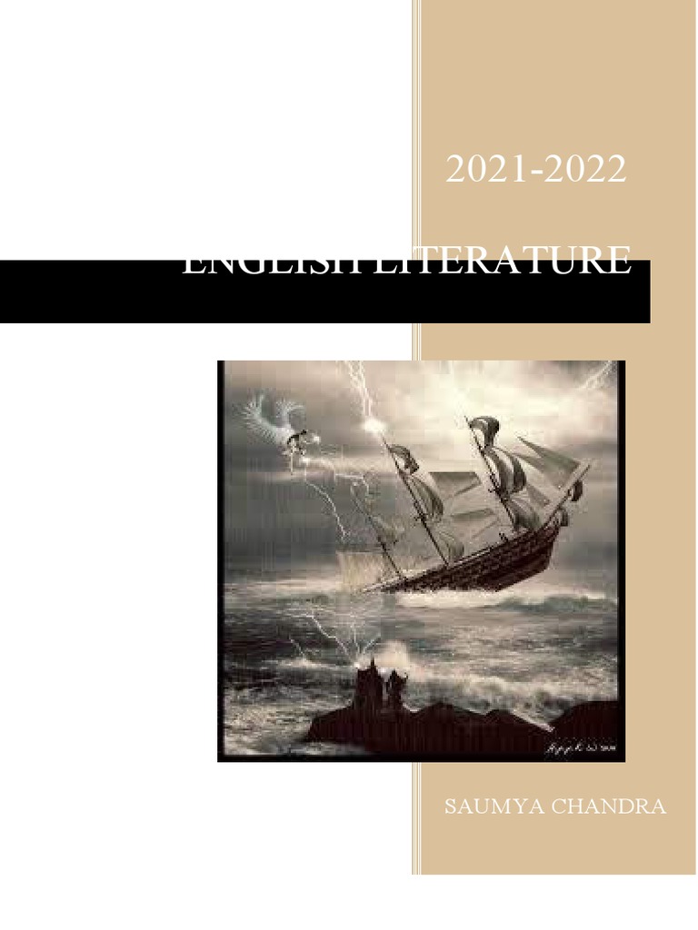 English Literature Project | PDF | The Tempest