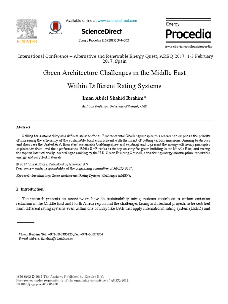 Sciencedirect | Download Free PDF | Green Building | Sustainability