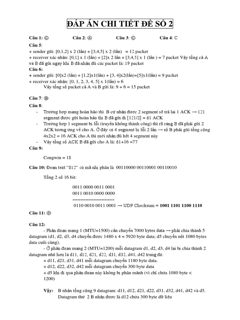 Dapan MTT Nganh CNTT De2 | PDF