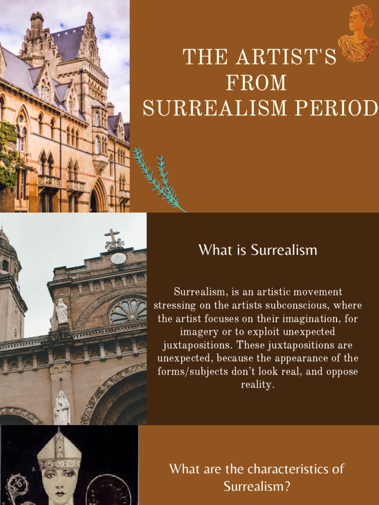 The Artist'S From Surrealism Period | PDF | Surrealism | Salvador Dalí