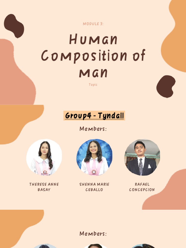 Human Composition of Man: Topic | PDF | Human | Self
