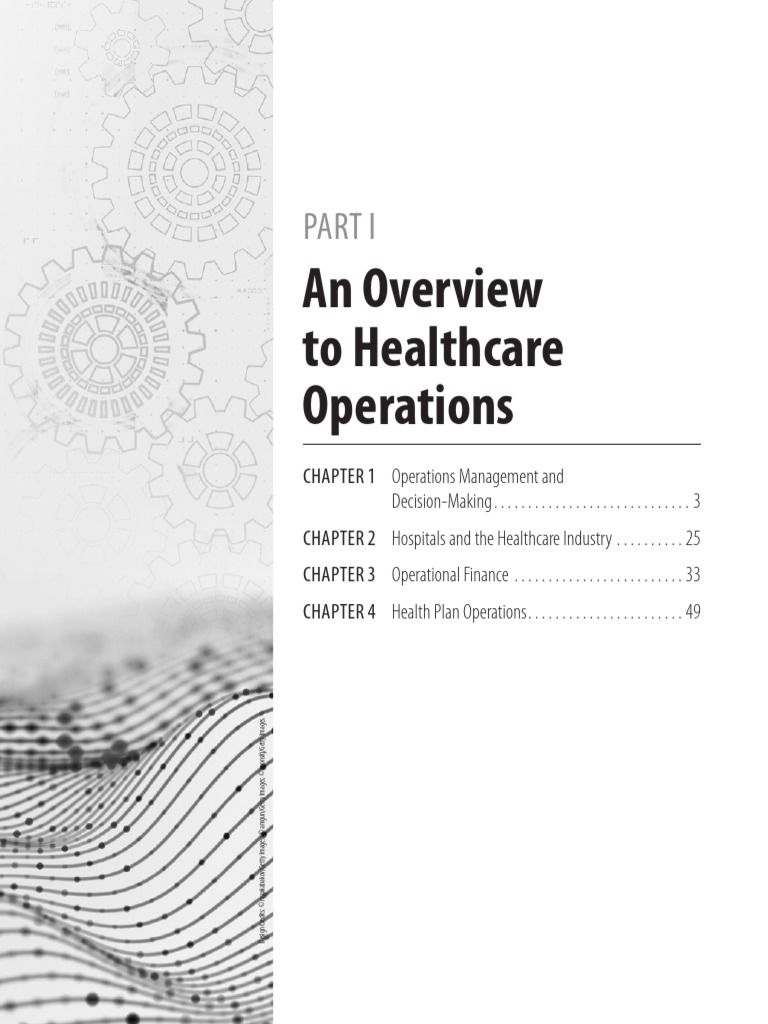 An Overview To Healthcare Operations | PDF | Health Care | Operations ...