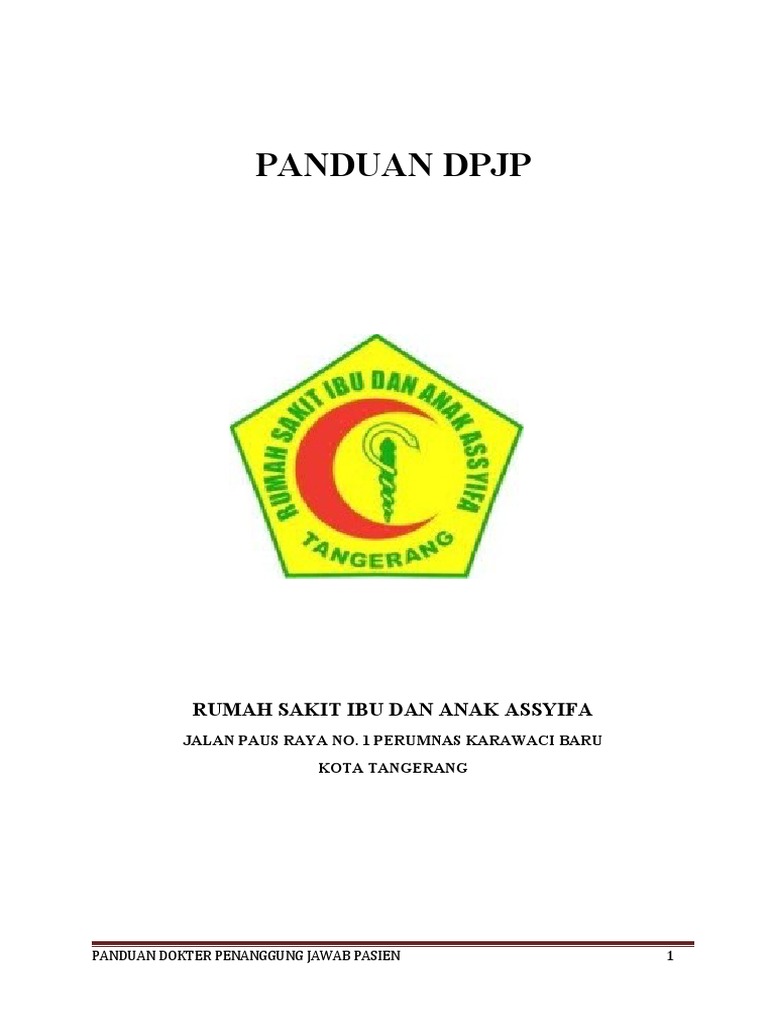 Panduan DPJP | PDF