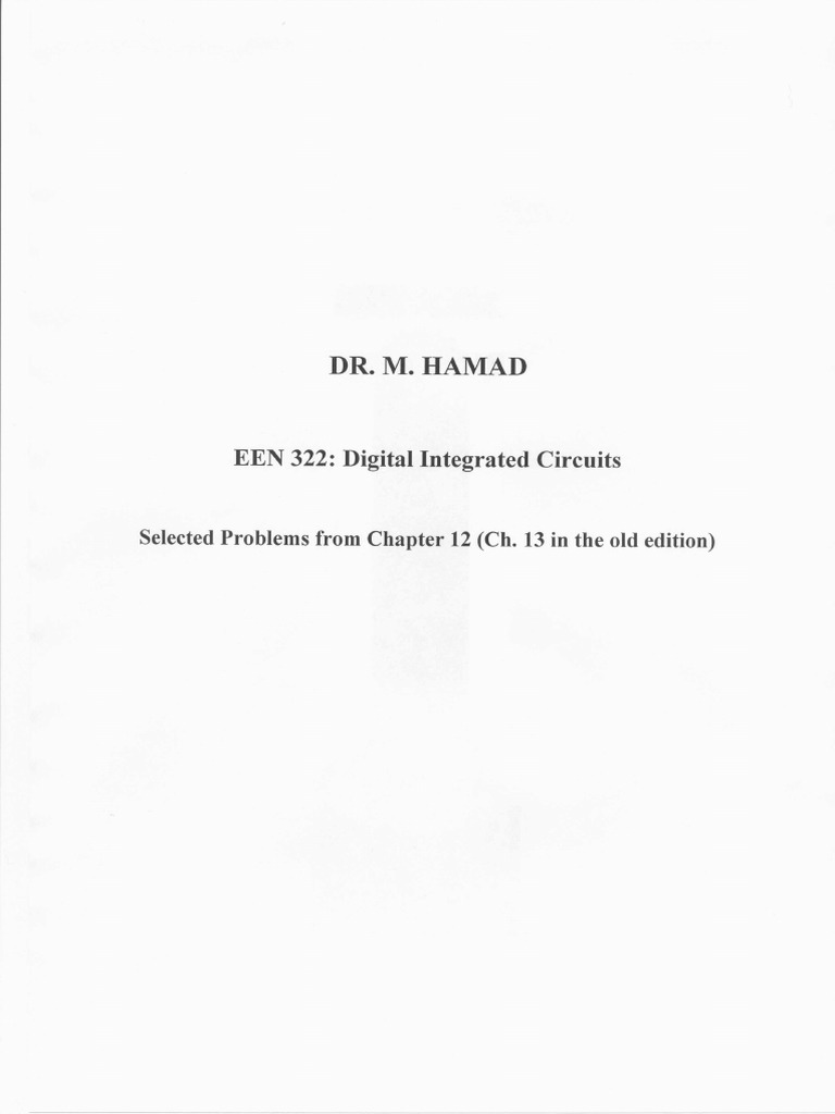 ch12 Sample Problems | PDF