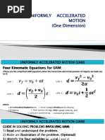 Worksheet No. 6 Uniformly Accelerated Motion | PDF