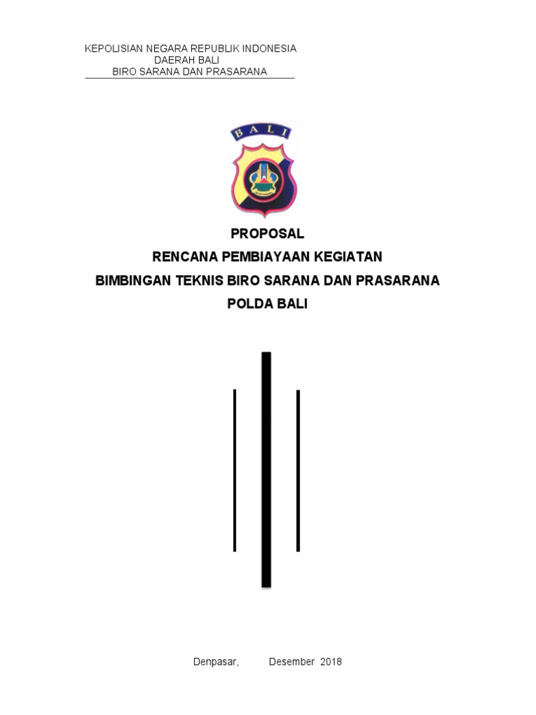 Proposal Bimtek Polda Bali | PDF