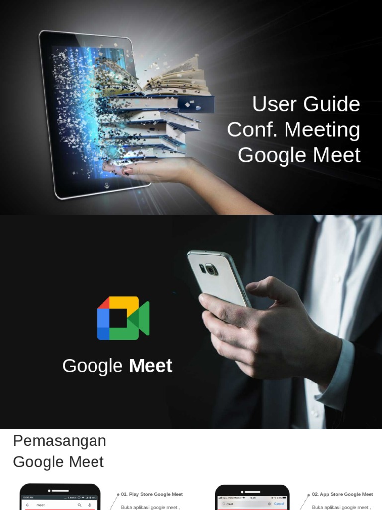 Panduan Penggunaan Google Meet | PDF | Karier & Perkembangan | Bisnis
