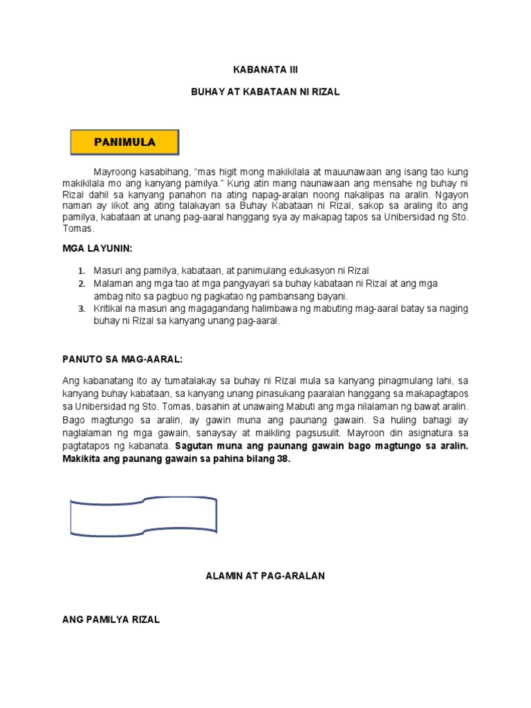 SS5 ARALIN 3 (Module) | PDF