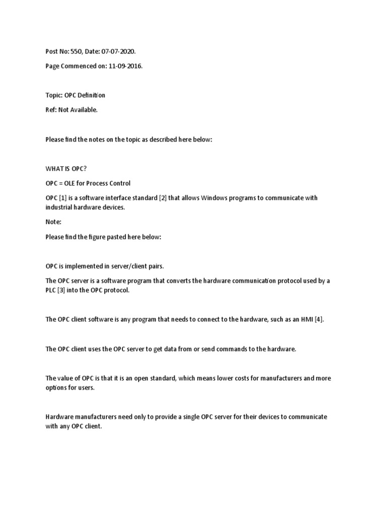 OPC Server Software | Download Free PDF | Component Object Model | Computing