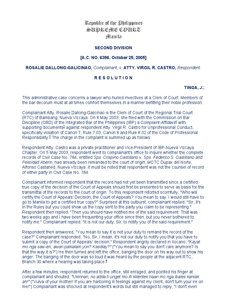 A Disciplinary Case Regarding a Lawyer's Use of Vulgar Language and ...