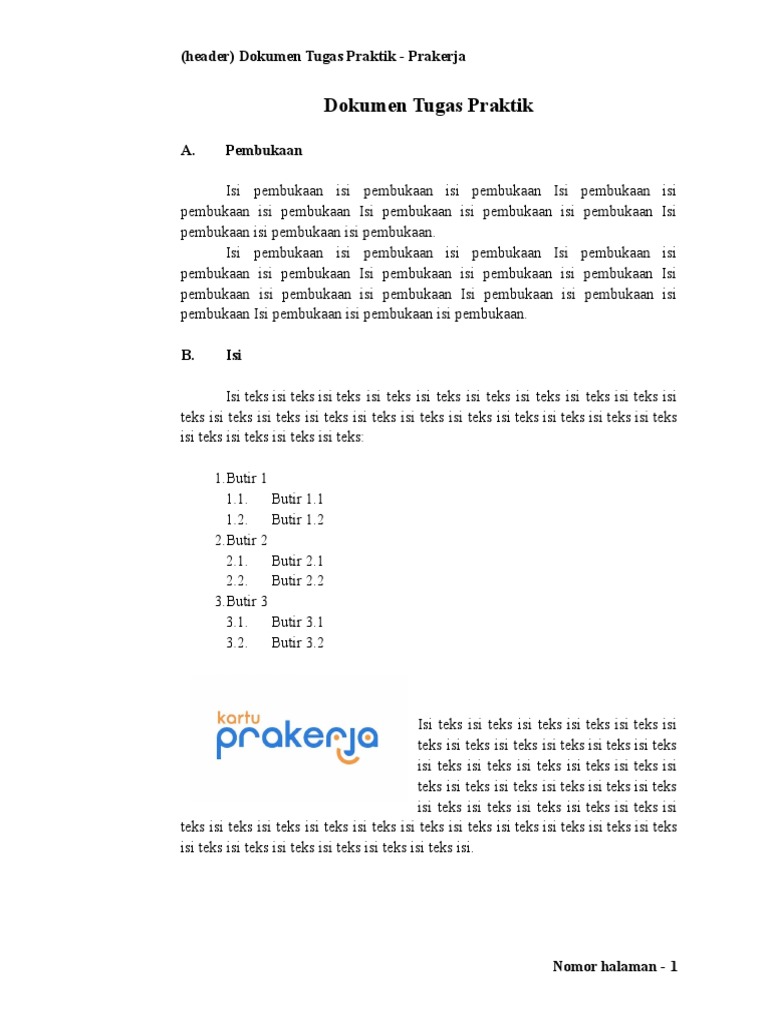 Lampiran Ms Word | PDF
