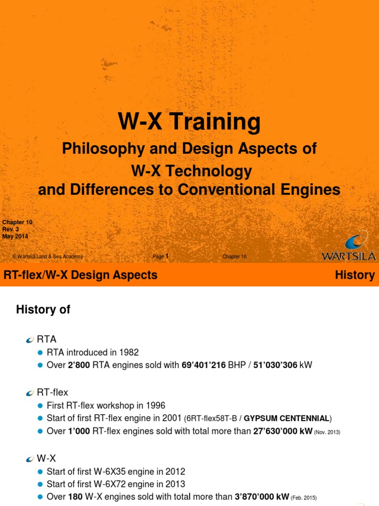 010 RT-flex W-X Design | PDF | Manufactured Goods | Machines