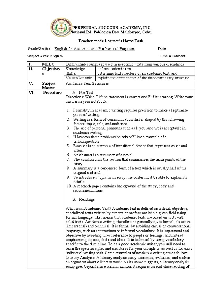 English For Academic Teachers Made 1 3 Pdf