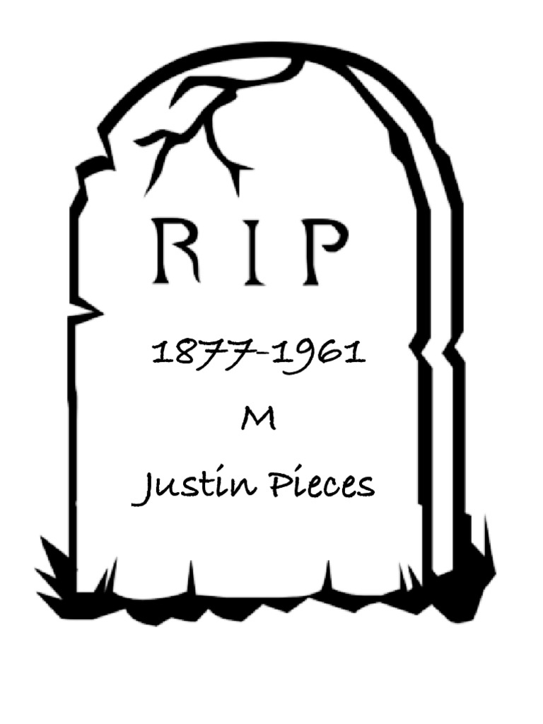 Cemetery Tombstones With Names-Dates | PDF | Art