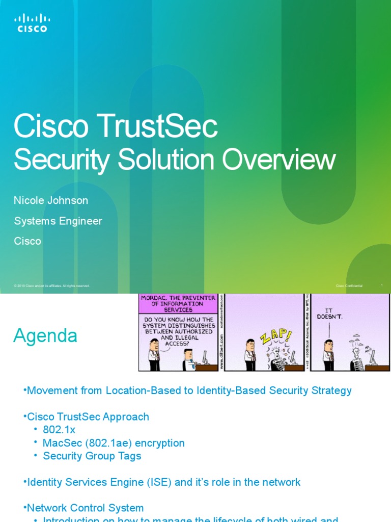 Cisco Trustsec: Security Solution Overview | PDF | Computer Network | Cisco Systems